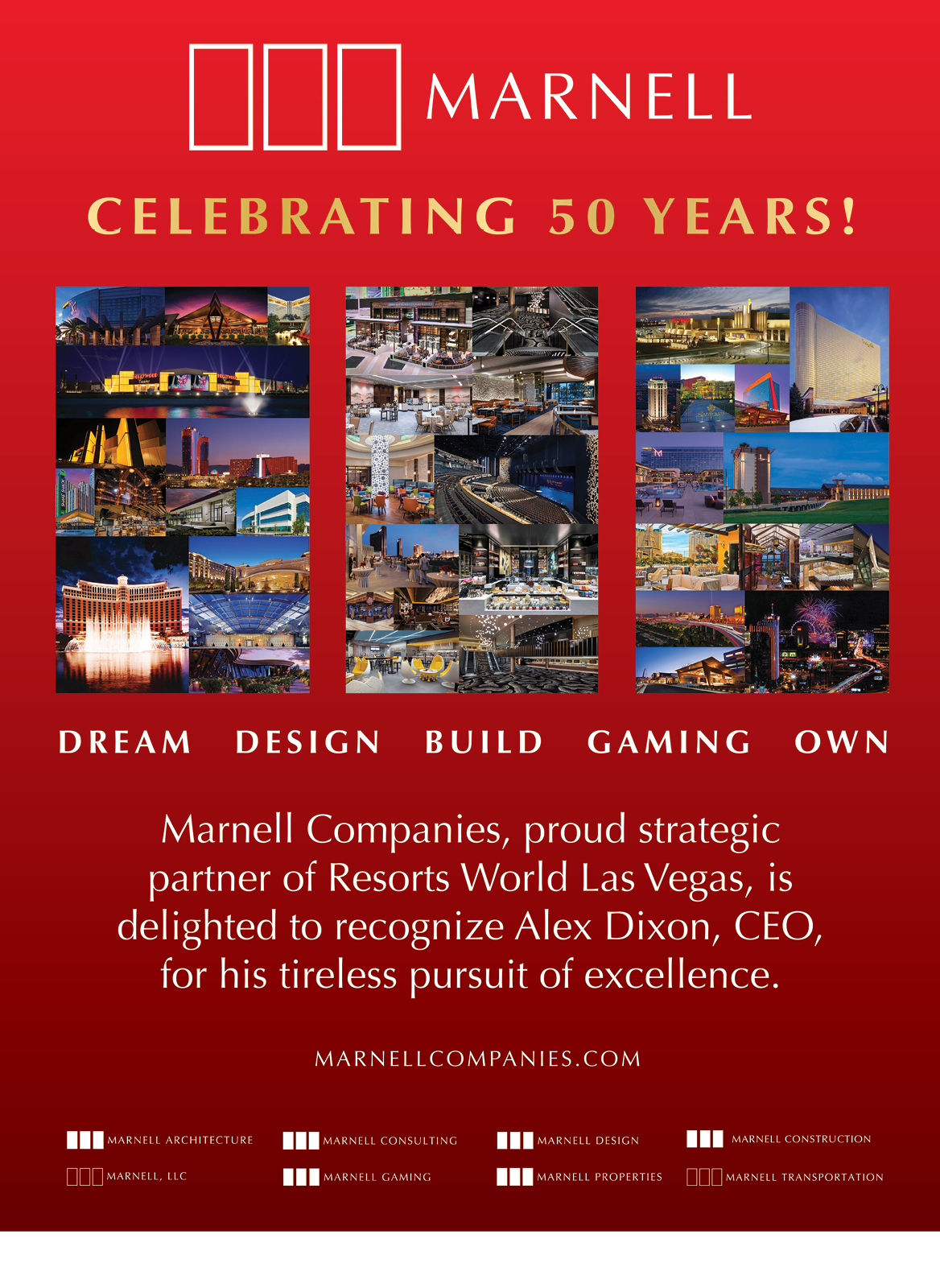 Alex Dixon shows CEO NA Magazine how Resorts World Las Vegas is going ...
